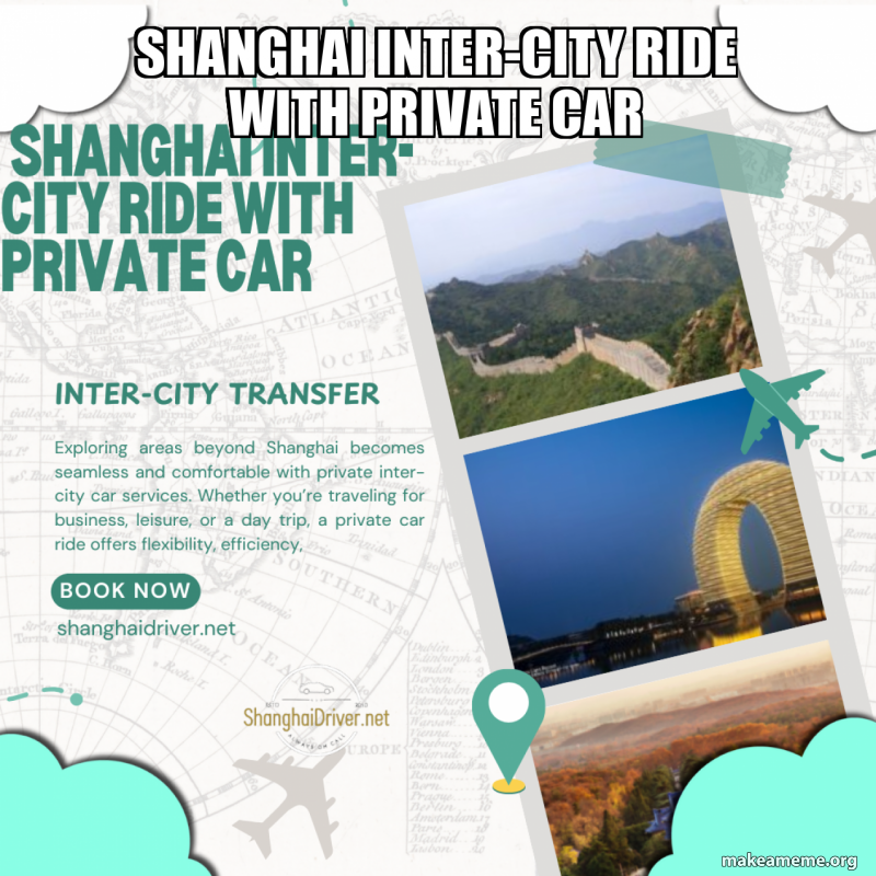 Shanghai inter-city ride with private car Meme Generator