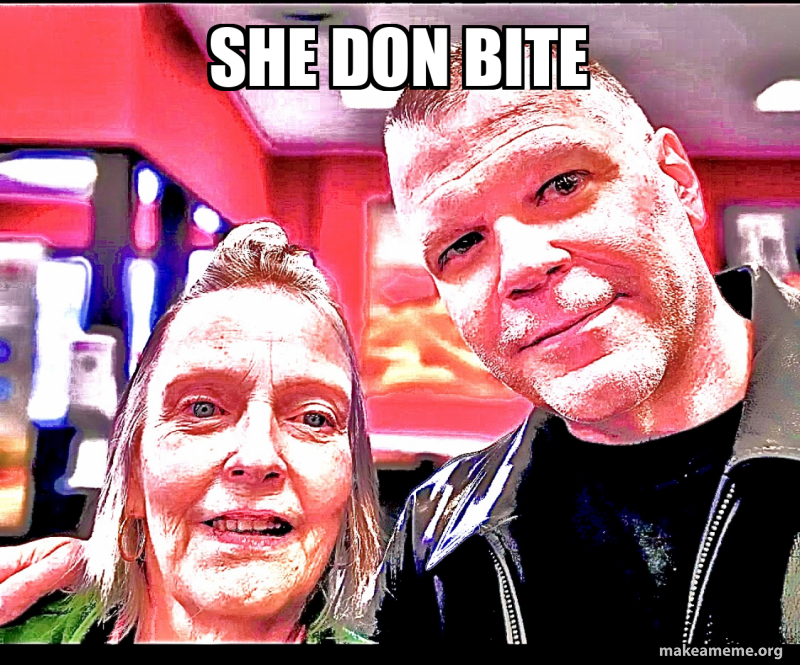 She don bite Meme Generator