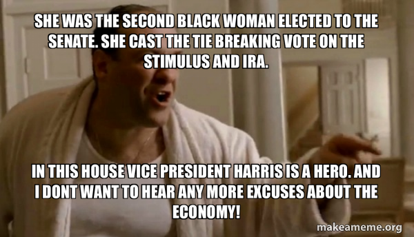 She was the second black woman elected to the senate. SHE CAST THE TIe ...