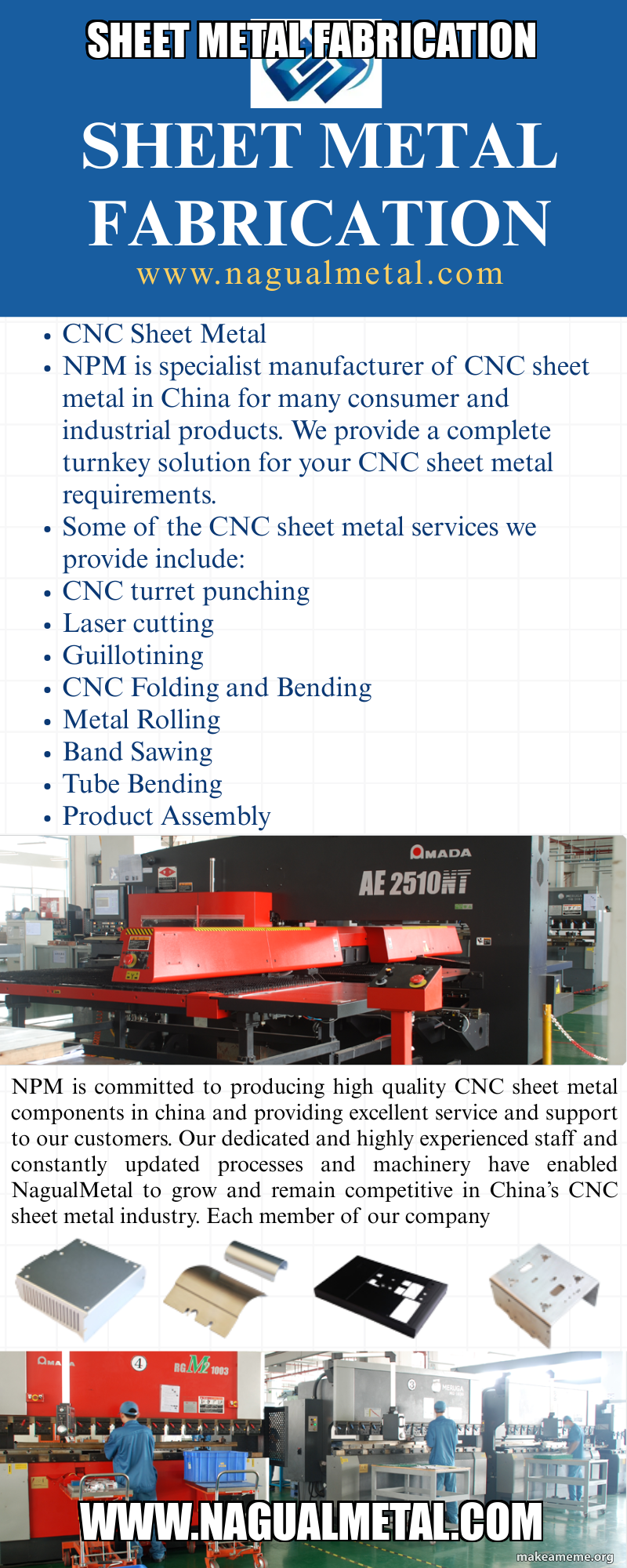 Sheet Metal Fabrication www.nagualmetal.com - Discover top-tier sheet ...