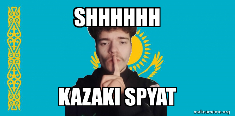 SHHHHHH KAZAki spyat Meme Generator