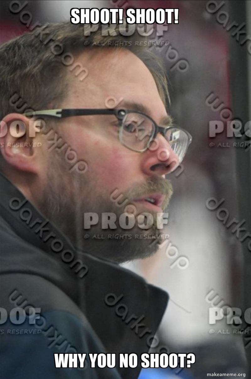 Shoot! Shoot! Why you no shoot? Meme Generator