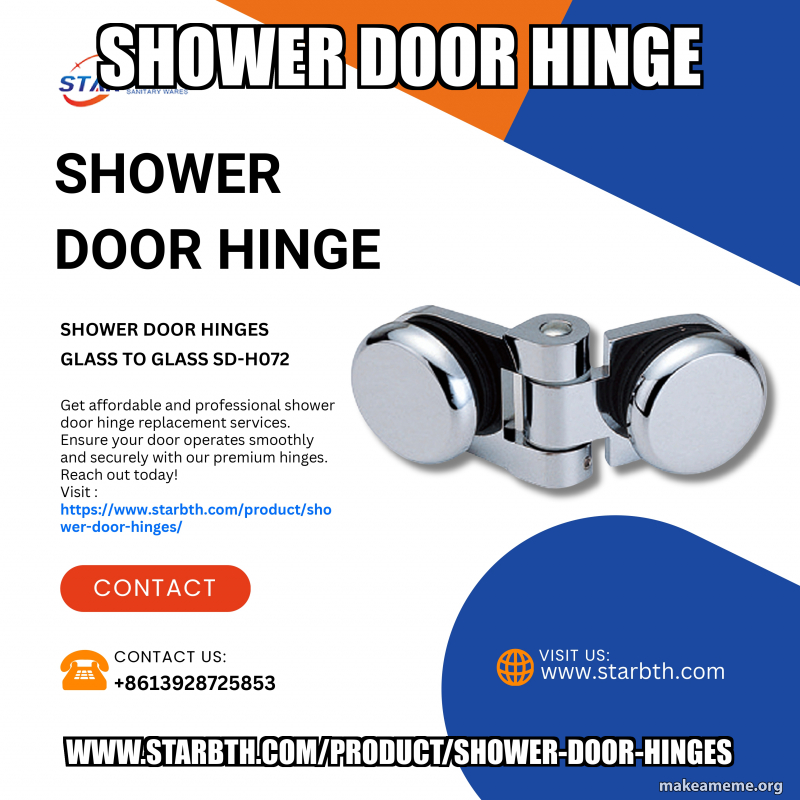 Shower door hinge www.starbth.com/product/shower-door-hinges - Get ...
