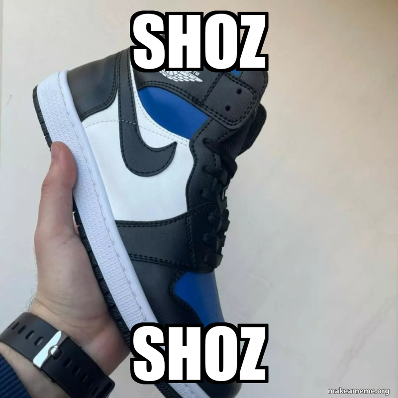 shoz shoz - nice Meme Generator