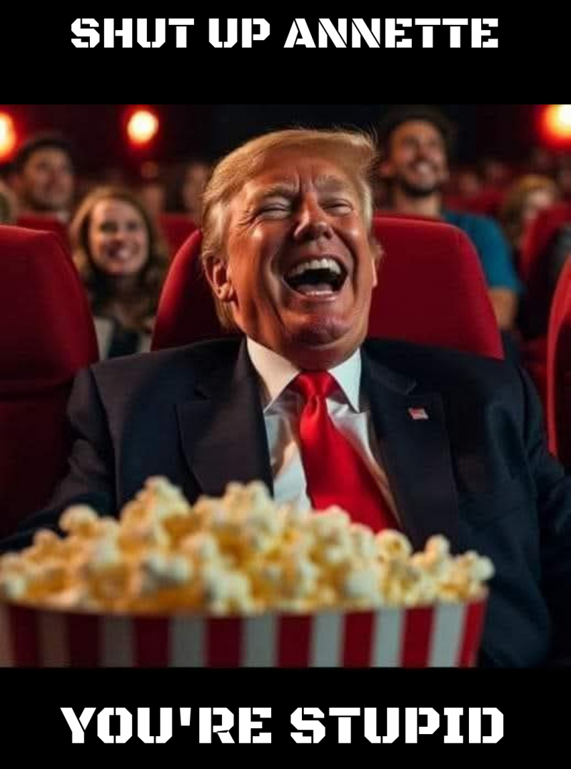 Shut up annette You're stupid Meme Generator