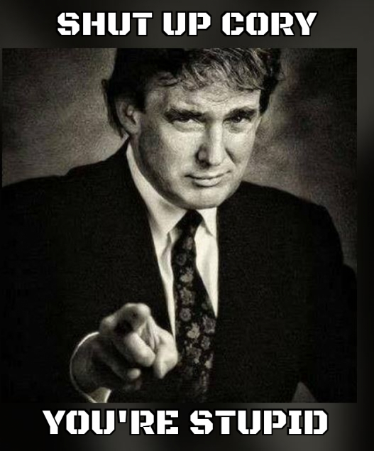 Shut up cory You're stupid Meme Generator