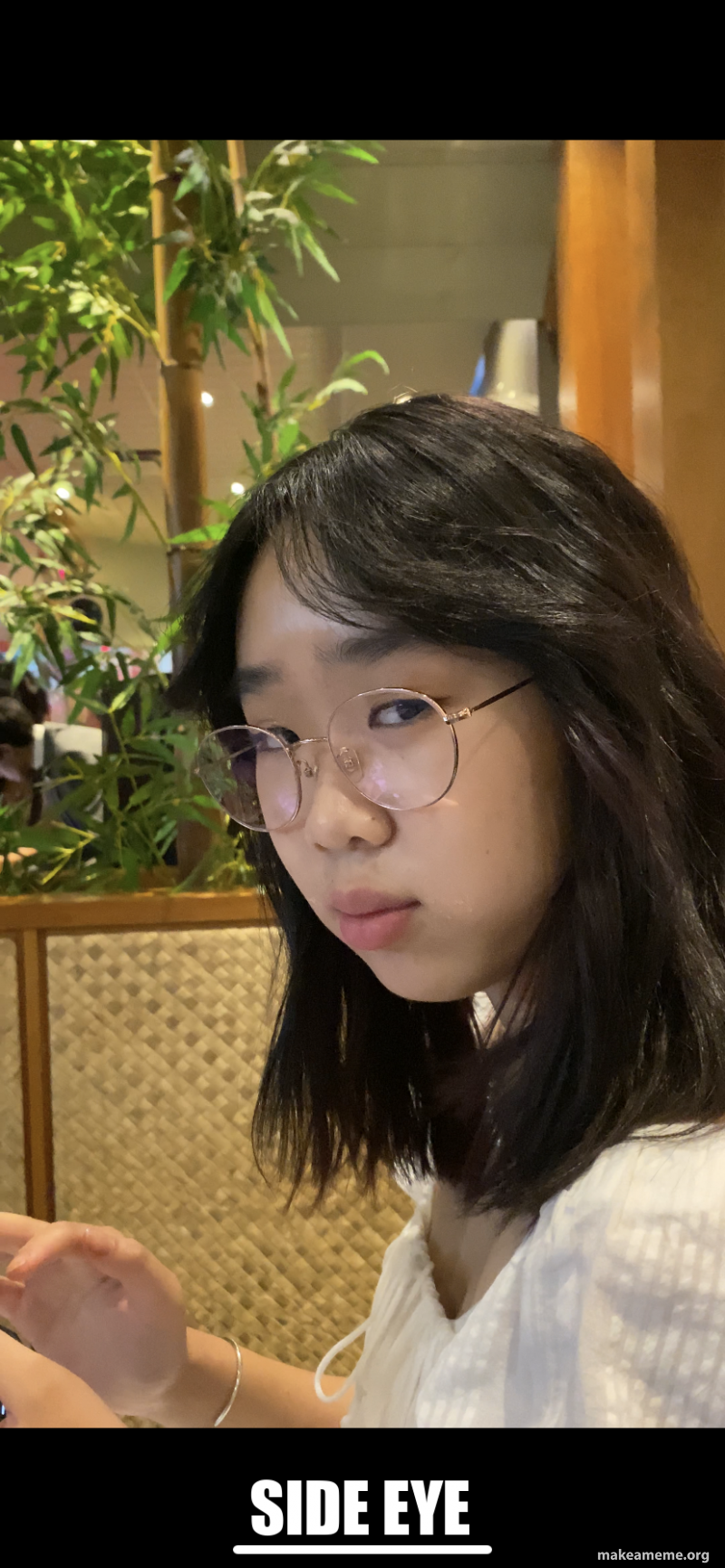 Side eye Meme Generator