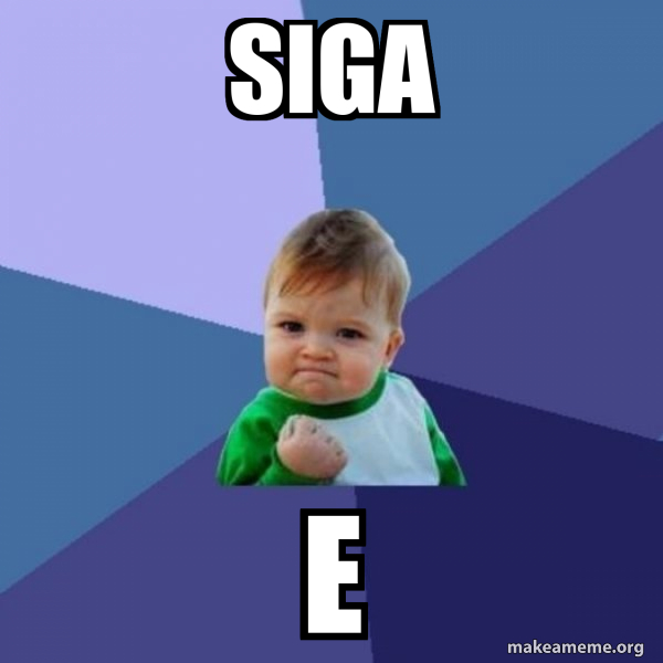 siga e - Success Kid Meme Generator