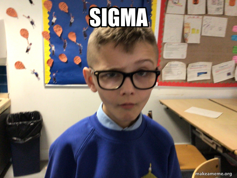 Sigma Meme Generator