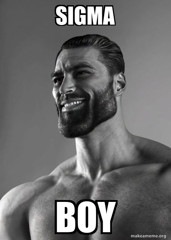 SIGMA BOY - Gigachad Meme Generator