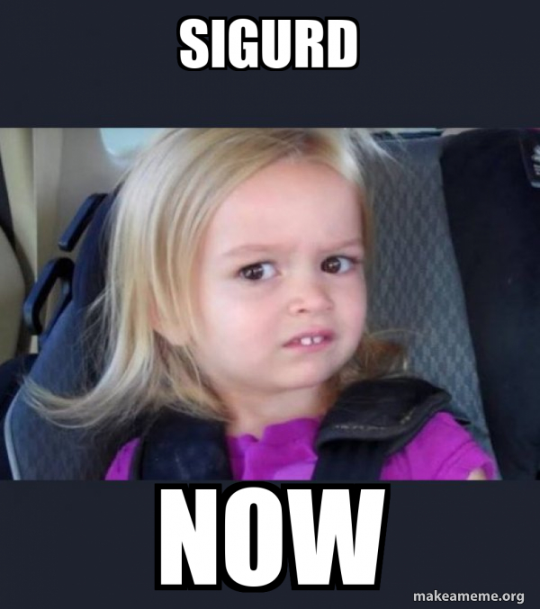 sigurd now - Side-Eyes Chloe Meme Generator