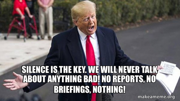 silence is the key. we will never talk about anything bad! no reports ...