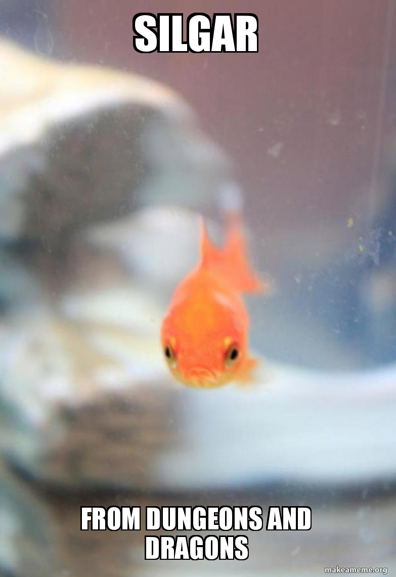 Silgar From Dungeons and Dragons - Grumpy Fish Meme Generator