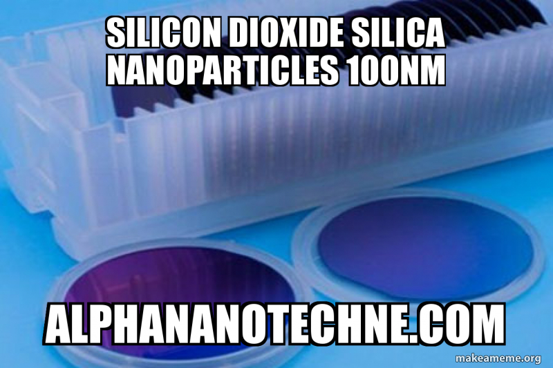Silicon Dioxide Silica Nanoparticles 100nm alphananotechne.com ...