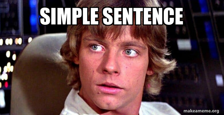 Simple sentence Meme Generator