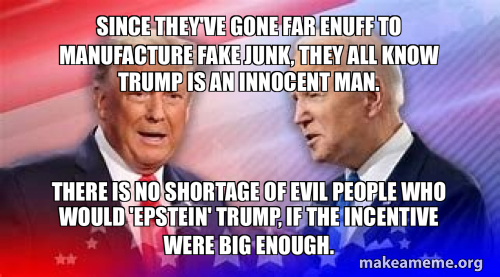 since they've gone far enuff to manufacture fake junk, they all know ...