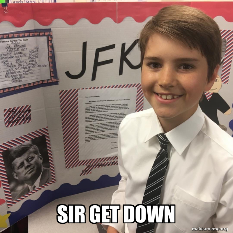 Sir get down Meme Generator