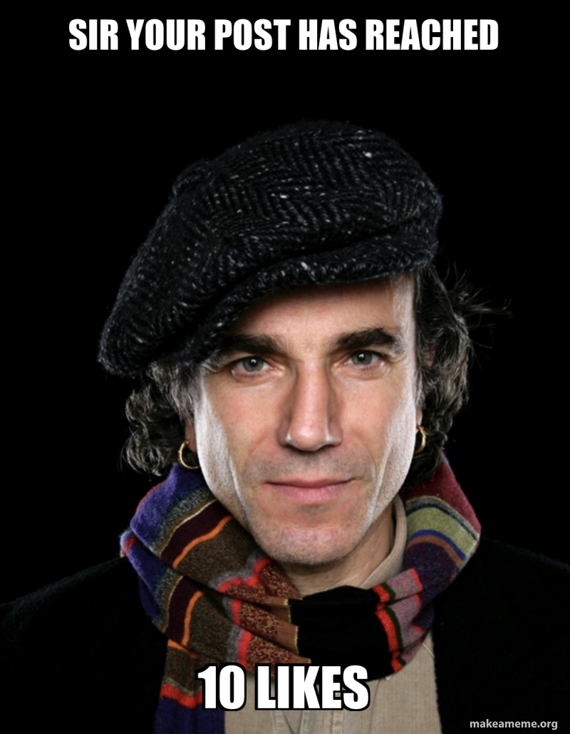 SIR YOUR POST HAS REACHED 10 likes | Make a Meme