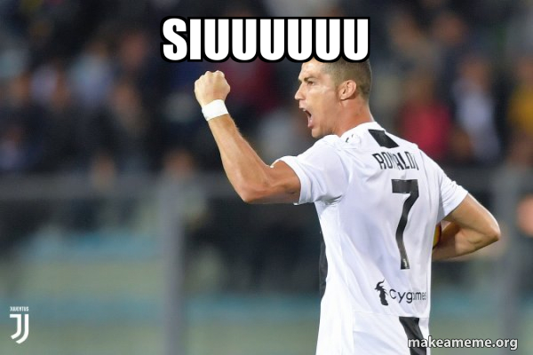 siuuuuuu - Cristiano Ronaldo Meme Generator