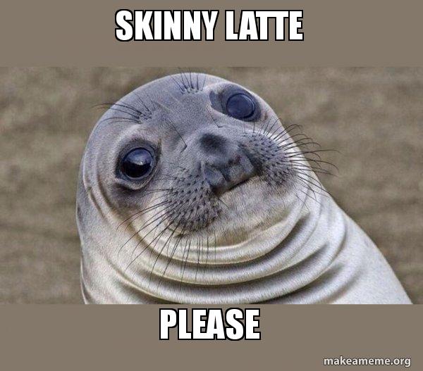 Skinny Latte Memes Eat A Bag Of Dicks Custom Funny Personalized Skinny