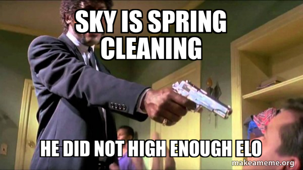 Sky is spring cleaning He did not high enough ELO - Samuel L. Jackson ...