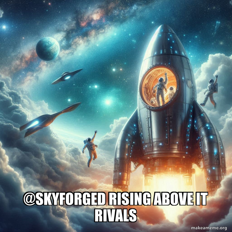 @Skyforged rising above it rivals Meme Generator