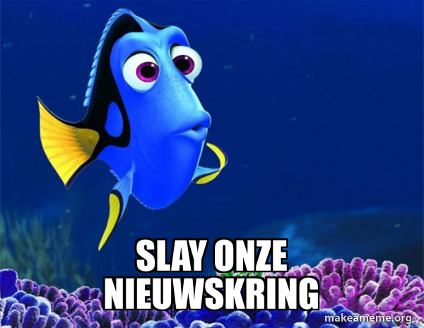 slay onze nieuwskring - Dory from Nemo (5 second memory) Meme Generator