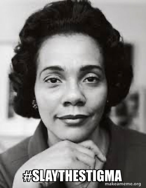 #slaythestigma Meme Generator