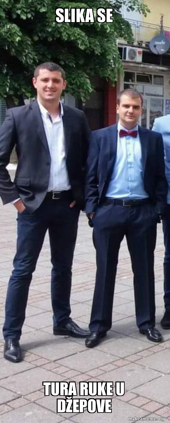 Slika se Tura ruke u Džepove Meme Generator