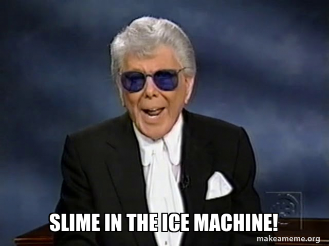SLIME in the Ice Machine! Meme Generator