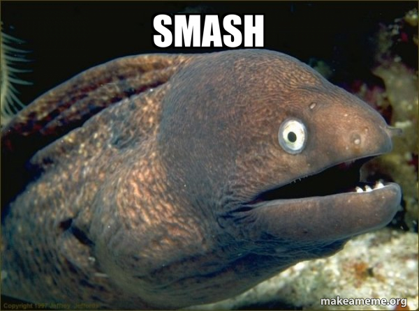 smash - Bad Joke Eel Meme Generator