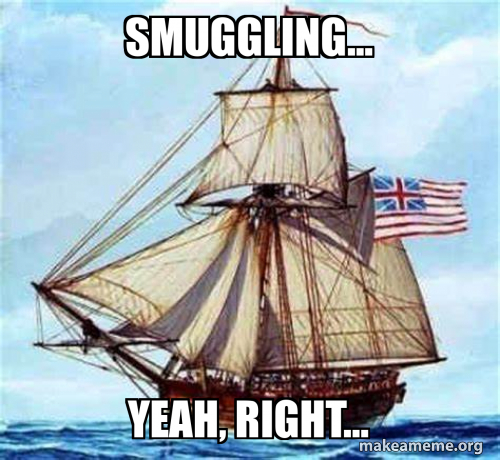 smuggling... yeah, right... Meme Generator