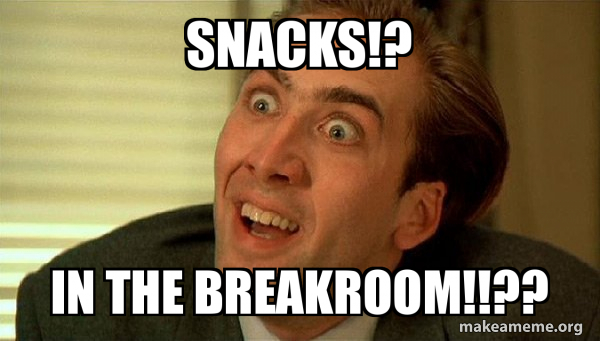 Office Snack Memes The Office Birthday Food Themed Memes