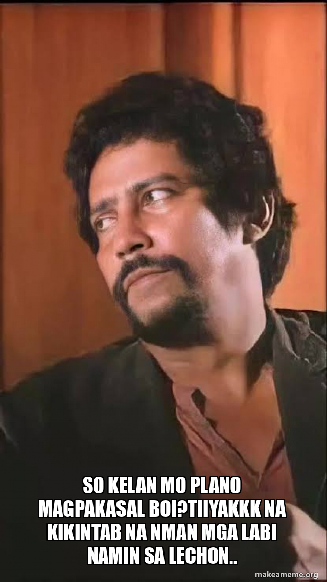 So kelan mo plano magpakasal boi?tiiyakkk na kikintab na nman mga labi ...