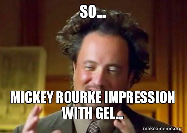 Mickey Rourke Memes Mickey Rourke And Weirdo Meme Generator Imgflip