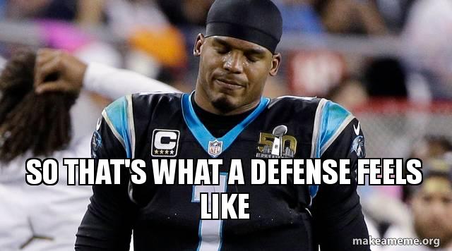 So that's what a defense feels like Meme Generator