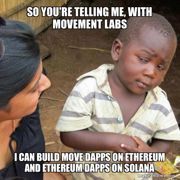 So you're telling me, with MOVEMENT LABS i can BUILD MOVE DAPPS ON ...