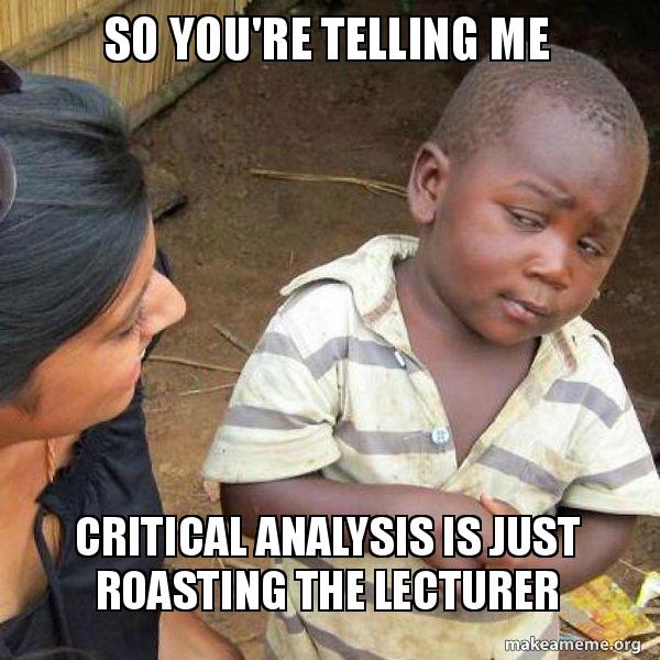 Literary Analysis Memes