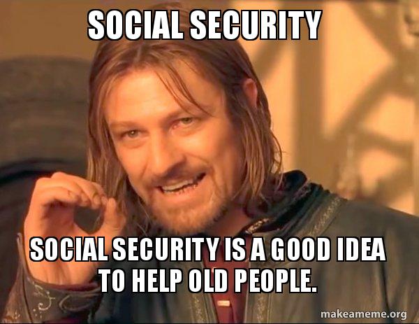 Social Security Memes