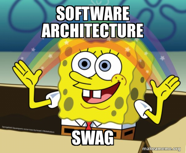 Software Architecture SWAG - Rainbow SpongeBob Meme Generator