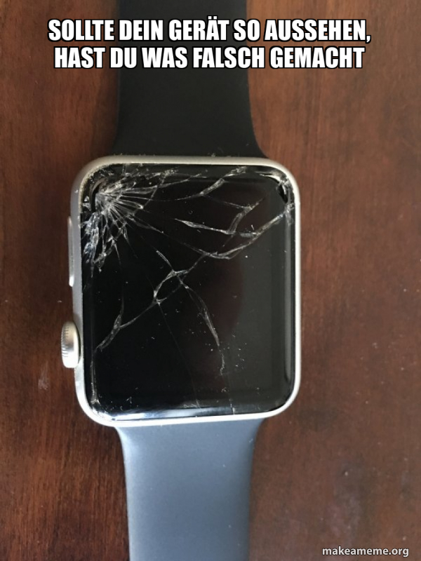 Sollte dein gerät so aussehen, hast du was falsch gemacht - Broken ...