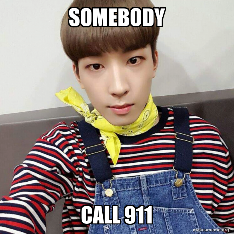 SOMEBODY CALL 911 Meme Generator