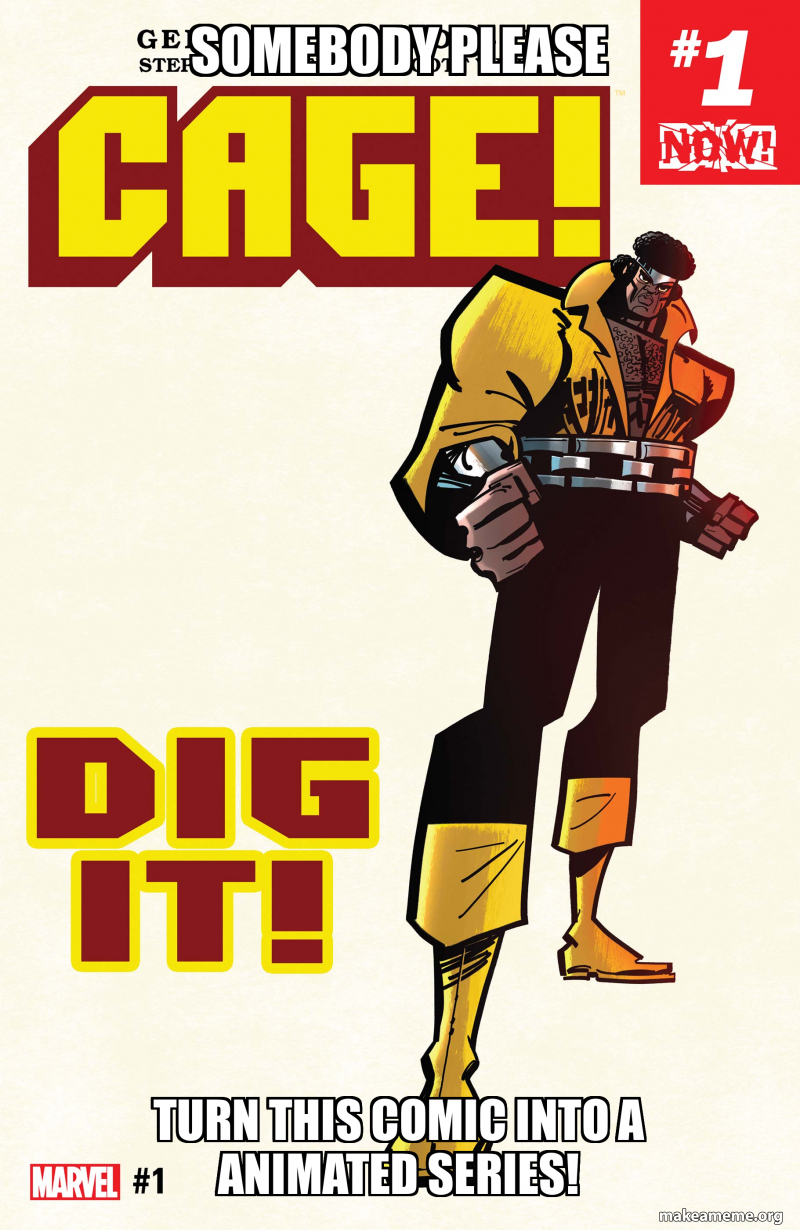 somebody please turn this comic into a animated series! Meme Generator