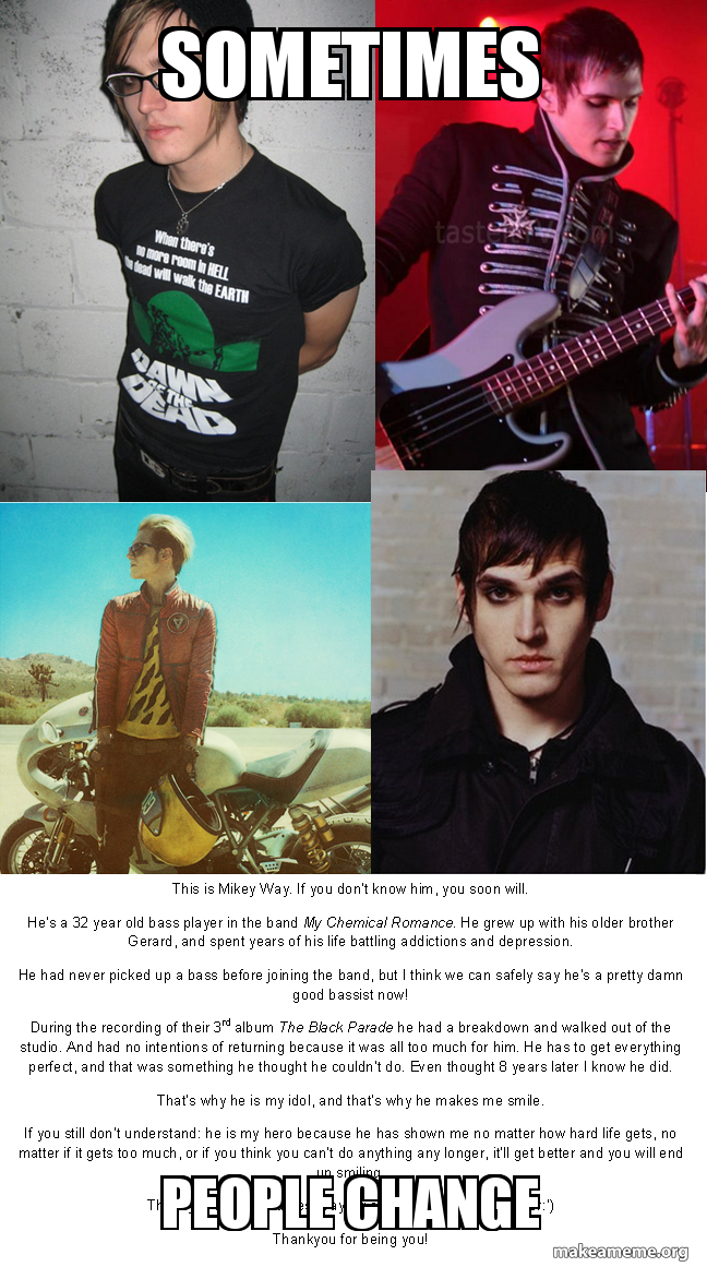 sometimes people change Meme Generator