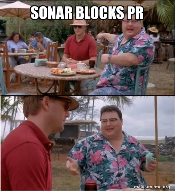 Sonar blocks pr - See? Nobody Cares. Meme Generator
