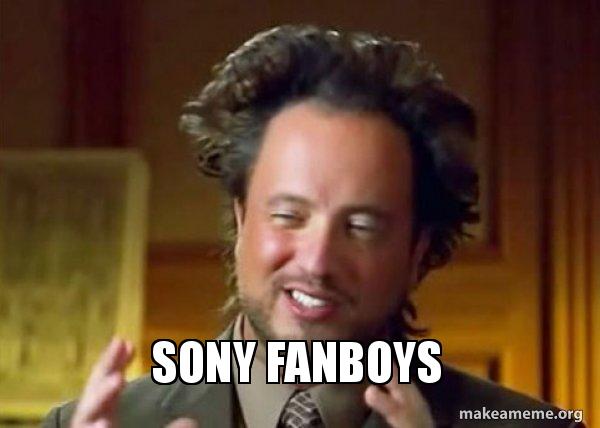 sony fanboys - Ancient Aliens - Crazy History Channel Guy Meme Generator