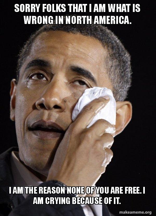 Sorry folks that I am what is wrong in North America. I am the reason ...