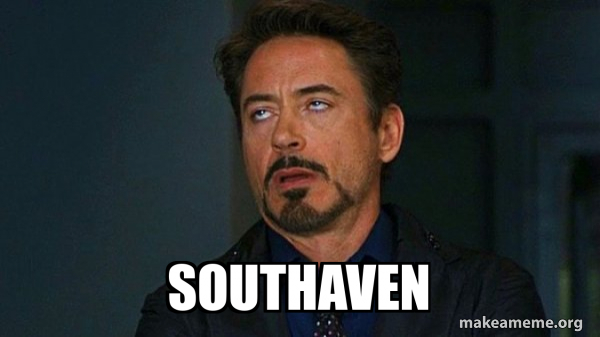 SOUTHAVEN - Tony Stark Eye Roll Meme Generator