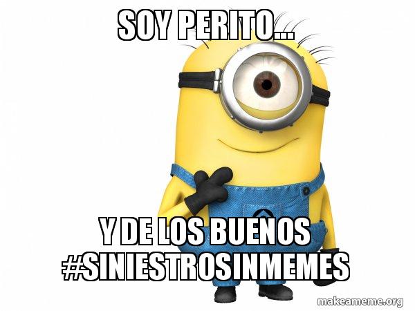 Soy Perito... y de los buenos #SiniestrosInMemes - Thoughtful Minion ...