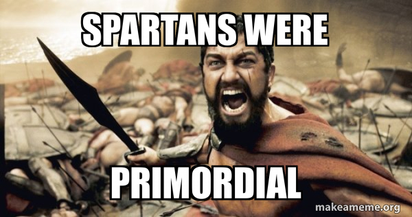 Spartans were Primordial - The 300 Meme Generator